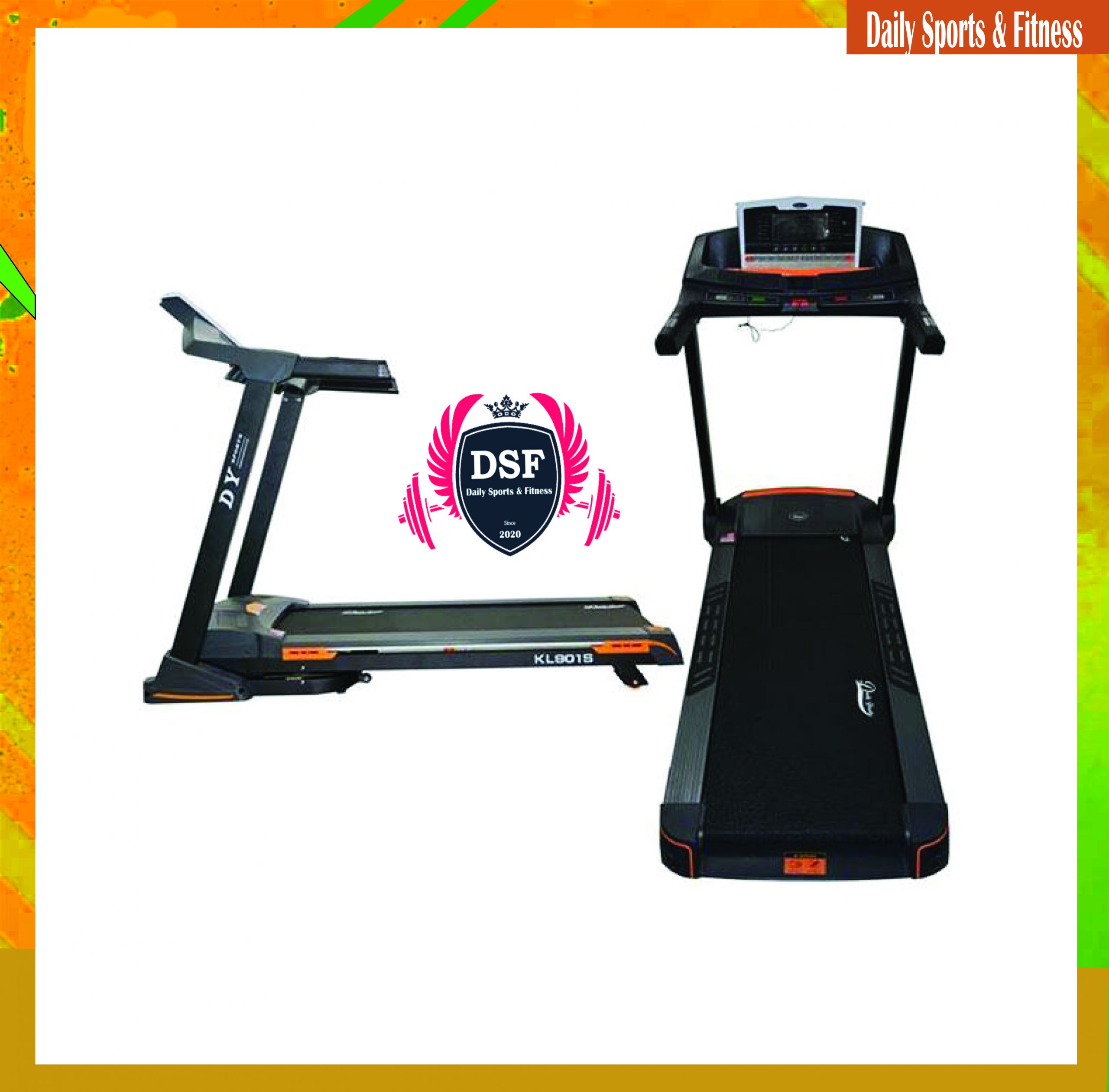 Motorized Treadmill - Daily Sports & Fitness